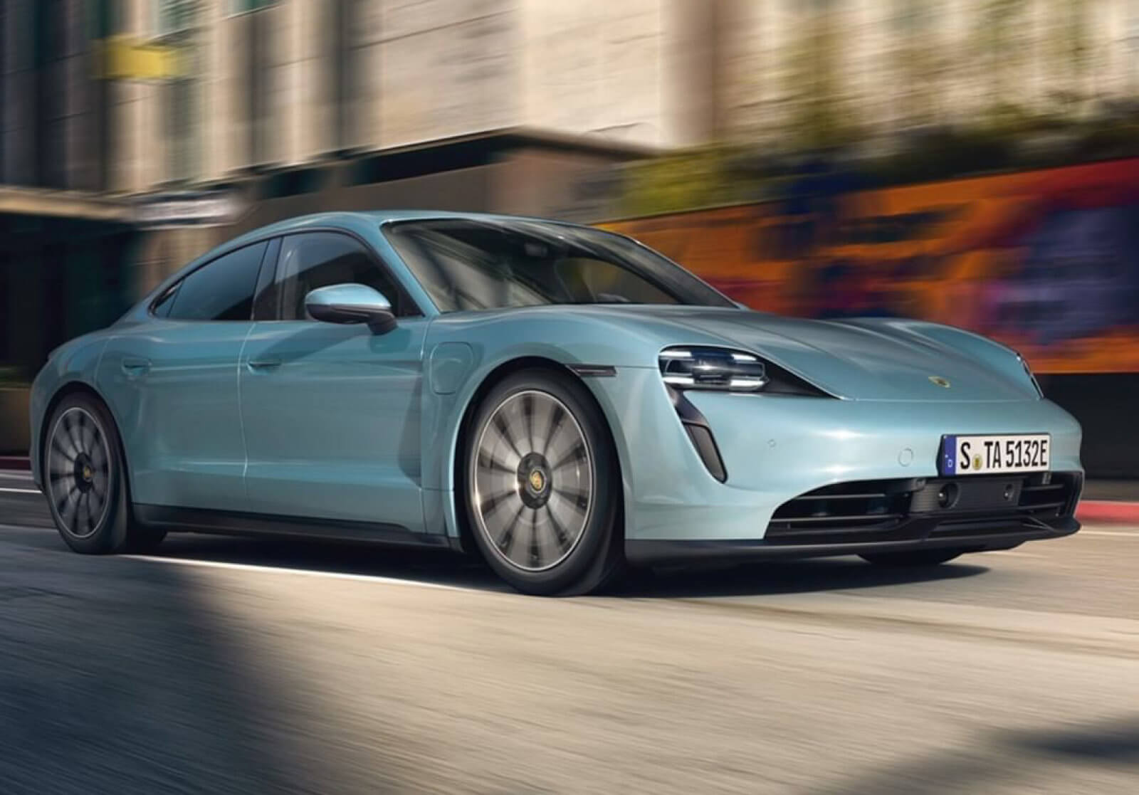 Porsche Reveals The Taycan 4S Electric Vehicle