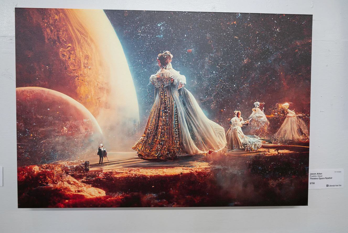 Is This Real Art? These AI-generated Paintings Won An Award and the ...