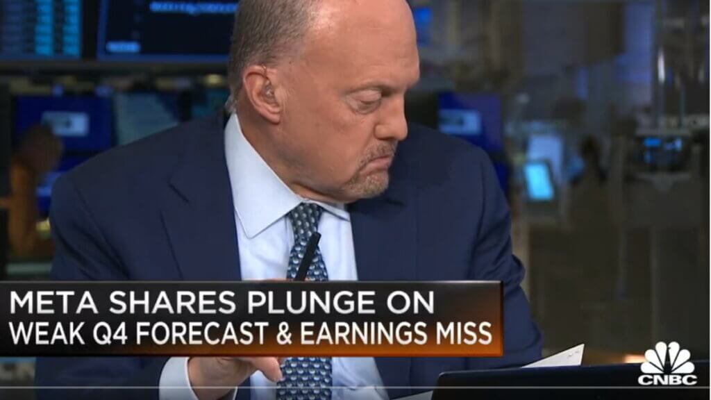 Meta’s Stock Fell So Abruptly, A CNBC Analyst Burst Into Tears On Air