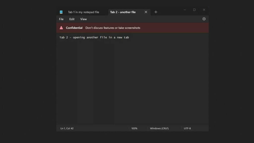 Microsoft Employee Accidentally Reveals Major Notepad Update In Windows 11