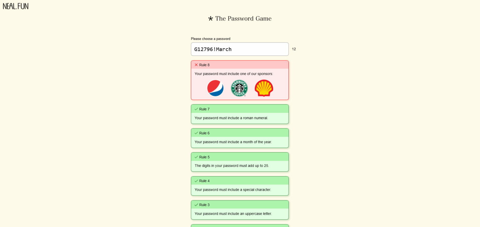 How to Play ‘The Password Game’ Everyone Is Obsessed With: Password ...