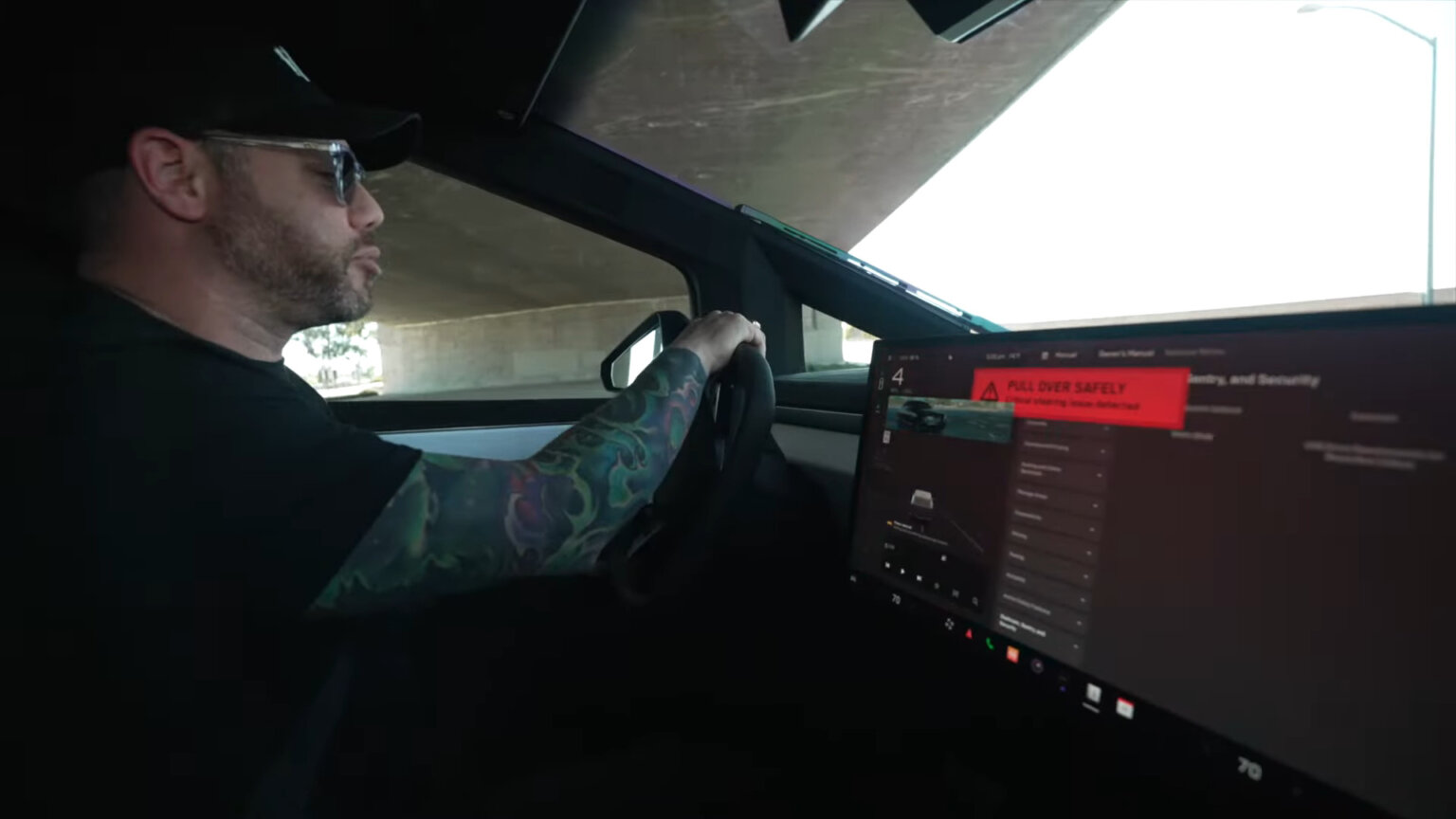 Youtuber’s New Tesla Cybertruck Had 5 Critical Failures In First 40 Miles